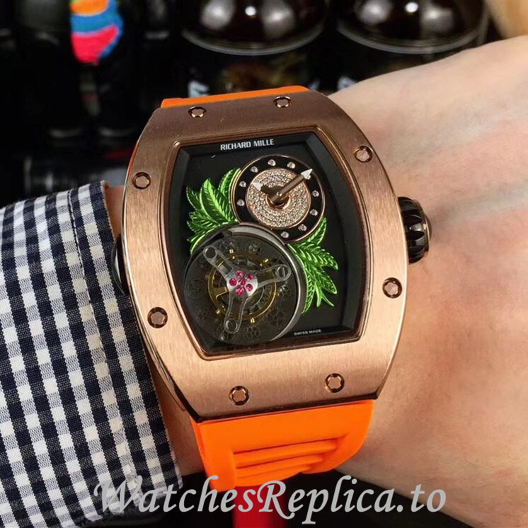 Richard Mille Replica RM19 Rubber strap 50MM