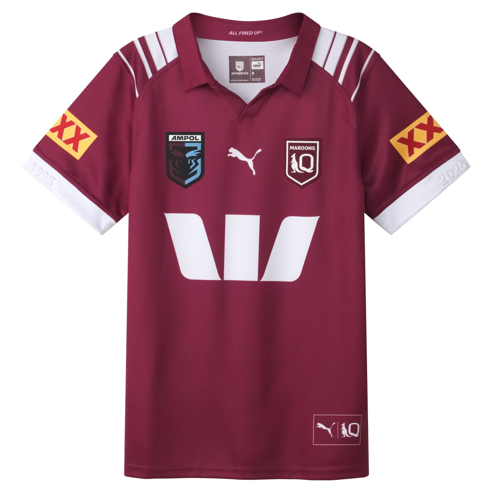 NRL QLD Maroons 2025 Home Jersey - Skyline Sport Shop