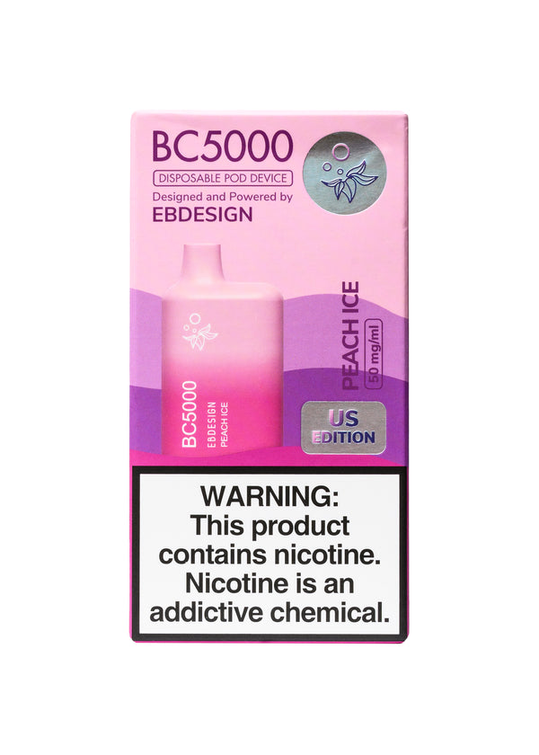ELFBAR BC5000 - Peach Ice - Elf Bar Vape Shop