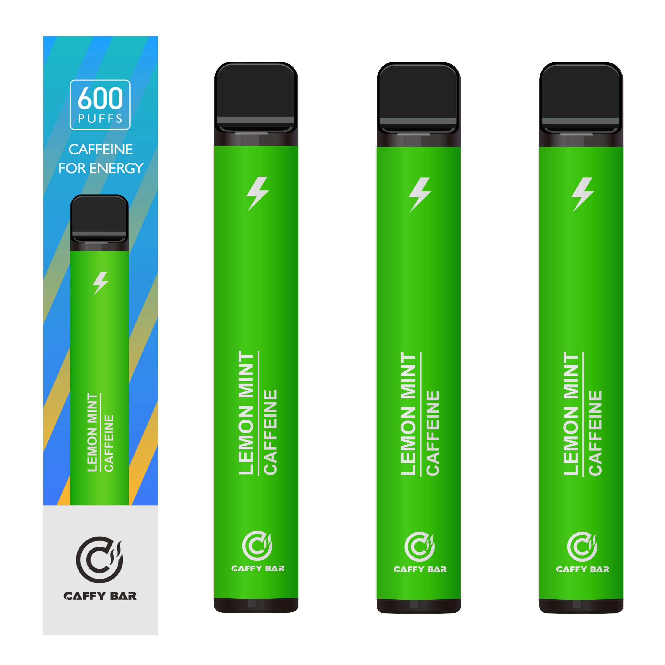 Caffeine Diffuser-Support Peak Performance For Work-Lemon Mint