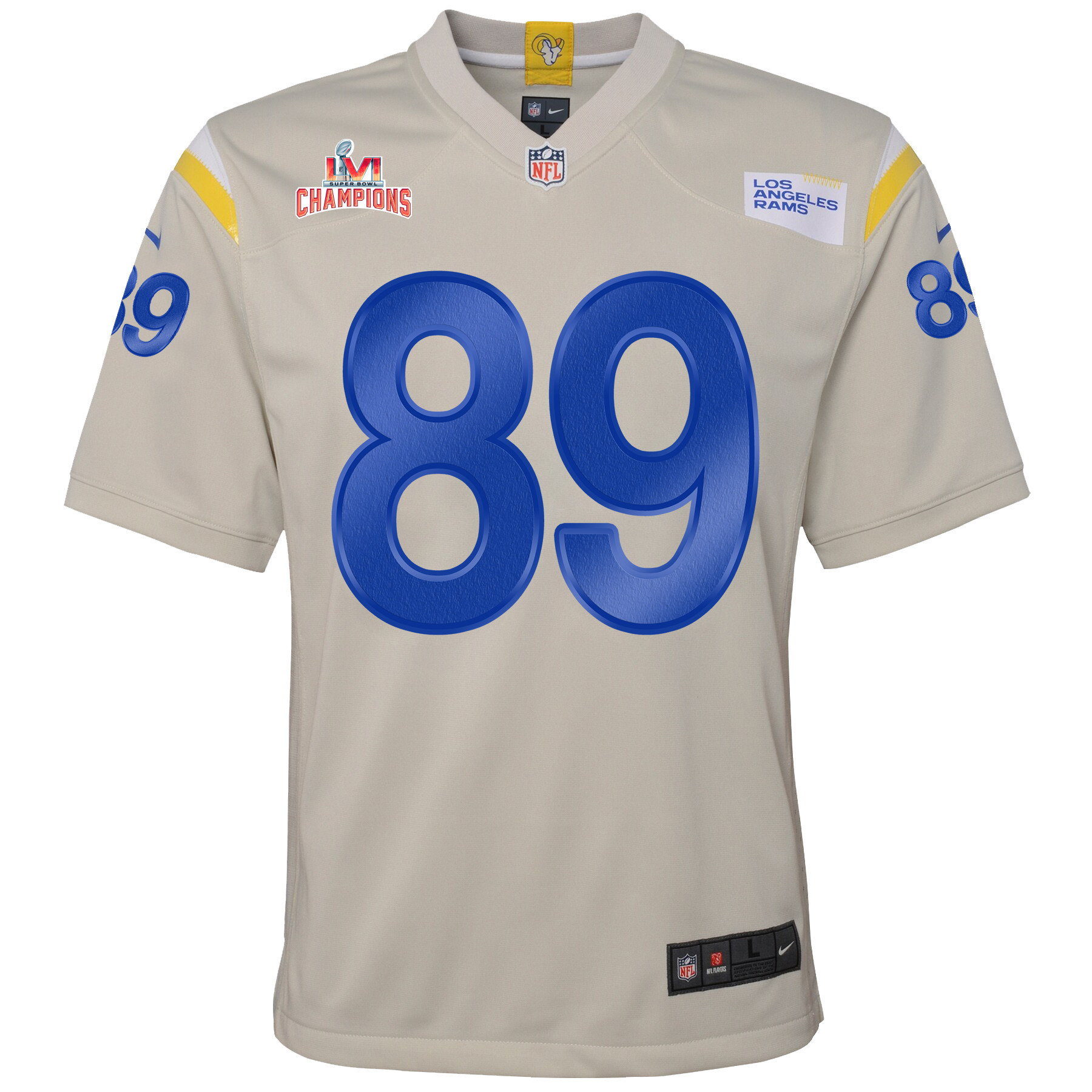 Super Bowl LVI Champions Los Angeles Rams Tyler Higbee 89 Bone Youth's ...