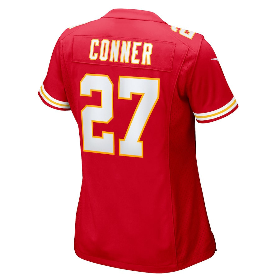 Chamarri Conner #27 Kansas City Chiefs Super Bowl LIX Women's Jersey - Red